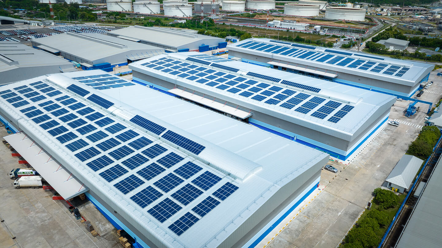 Solarni paneli za industrijske objekte | Solar Enverde